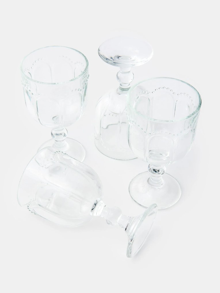 Sinsay - Sada sklenic se zdobením 4 pack - clear