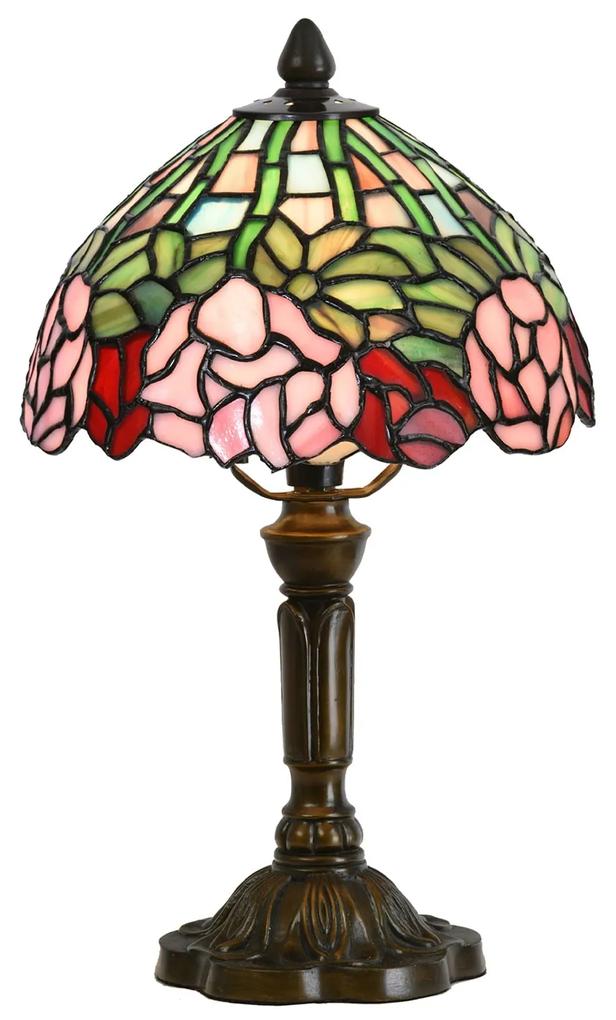 Stolní Tiffany lampa Fantina - Ø  21*39 cm