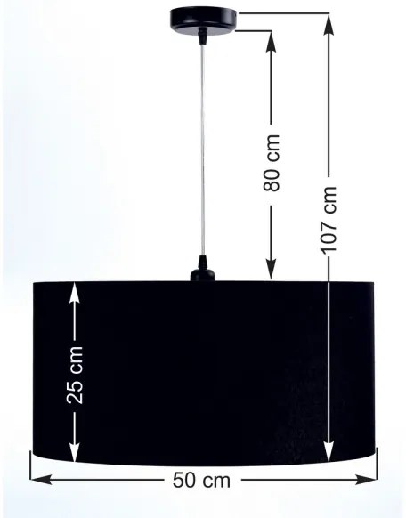 Lustr na lanku CLASSIC 1xE27/60W/230V
