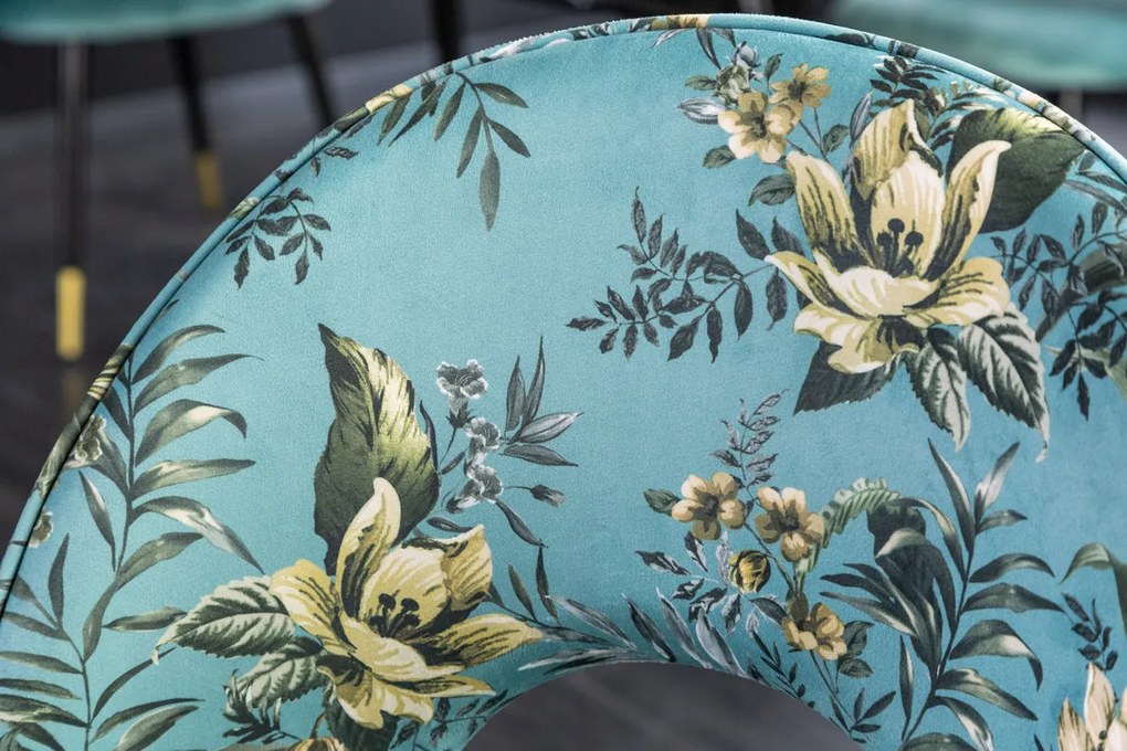 Invicta Jídelní židle BOUTIQUE modrá 41702