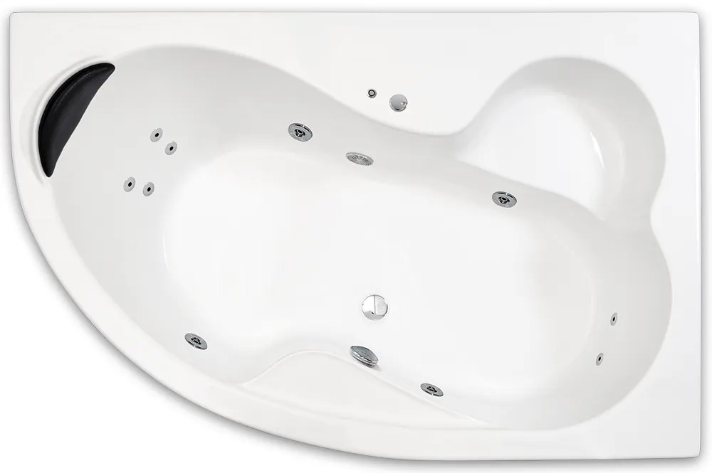 Arttec Niké Surf 160 x 105 cm vana hydromasážní akrylátová pravá PAN04399
