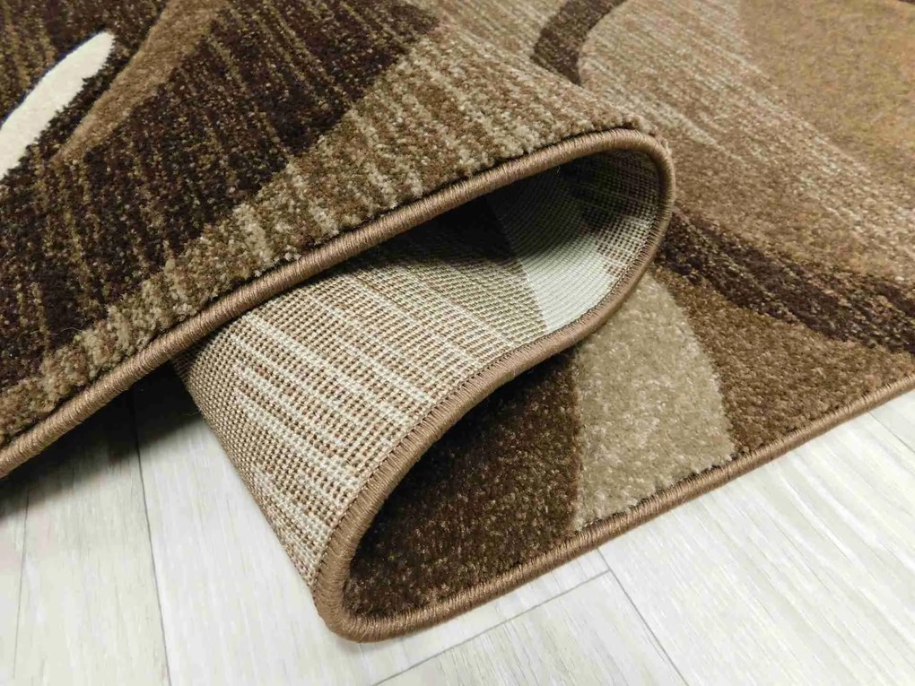 Spoltex Kusový koberec Florida brown 9828 120x170cm
