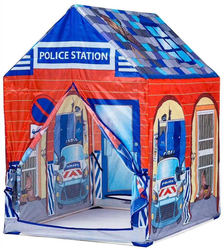 IPLAY Dětský stan Policejní stanice EcoToys