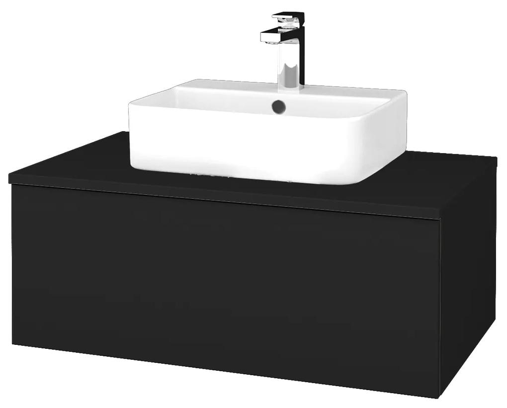 Dřevojas Koupelnová skříňka MODULE SZZ1 80 Varianta: N01 Bílá lesk / IND Individual