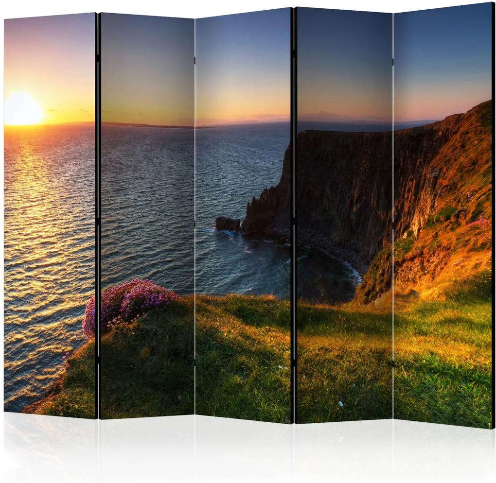 Paraván - Sunset: Cliffs of Moher, Ireland II [Room Dividers] 225x172