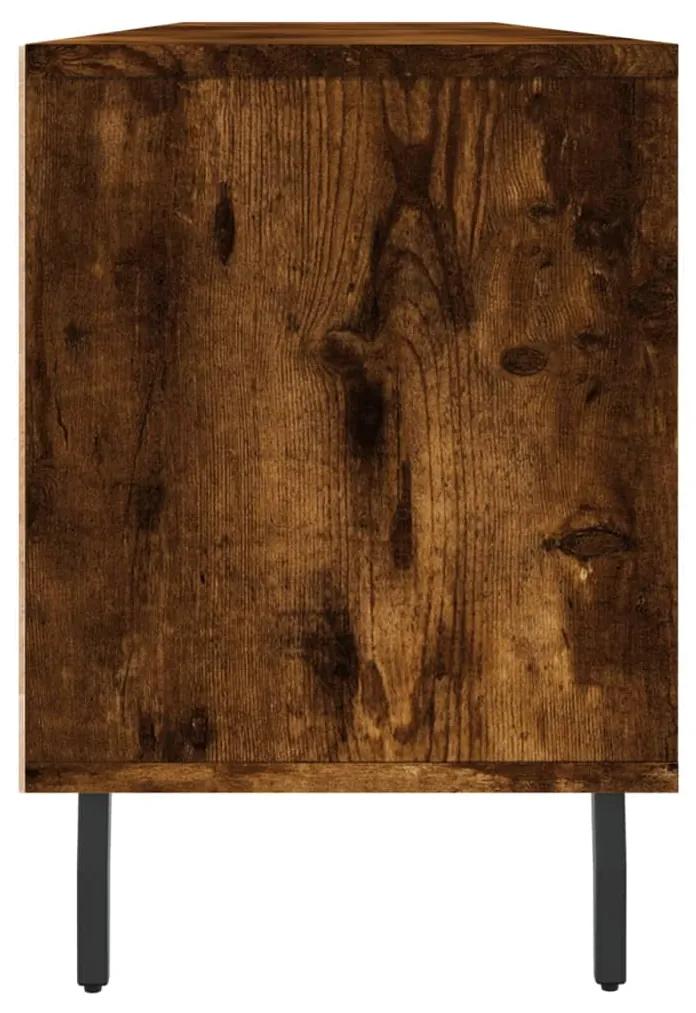 TV skříňka kouřový dub 150 x 30 x 44,5 cm kompozitní dřevo - Default Title