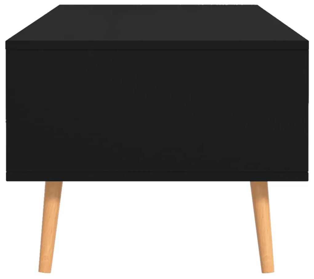 Konferenční stolek černý 100 x 49,5 x 43 cm dřevotříska