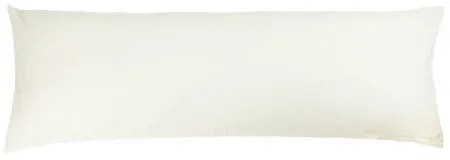 Bellatex Povlak na relaxační polštář Káva bílá, 45 x 120 cm