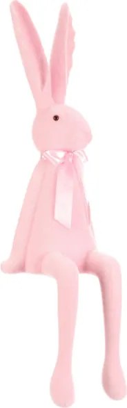 Velikonoční dekorace zajíc VEK210 PINK-LT