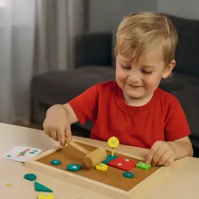 CREATED Korková zatloukačka / Dřevo / od 5 let