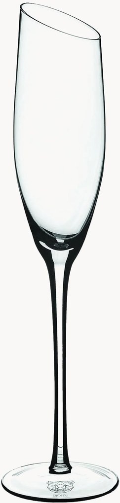 Sada křišťálových sklenic na sekt Sväva, 6 dílů