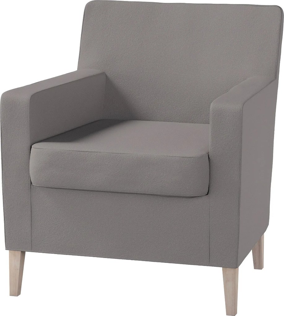 Potah na křeslo IKEA Karlstad barva béžová látka pletený vzor