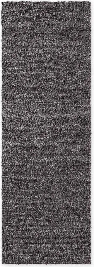 Tmavě šedý ručně tkaný běhoun 80x300 cm Notting Hill Portobello – Ted Baker