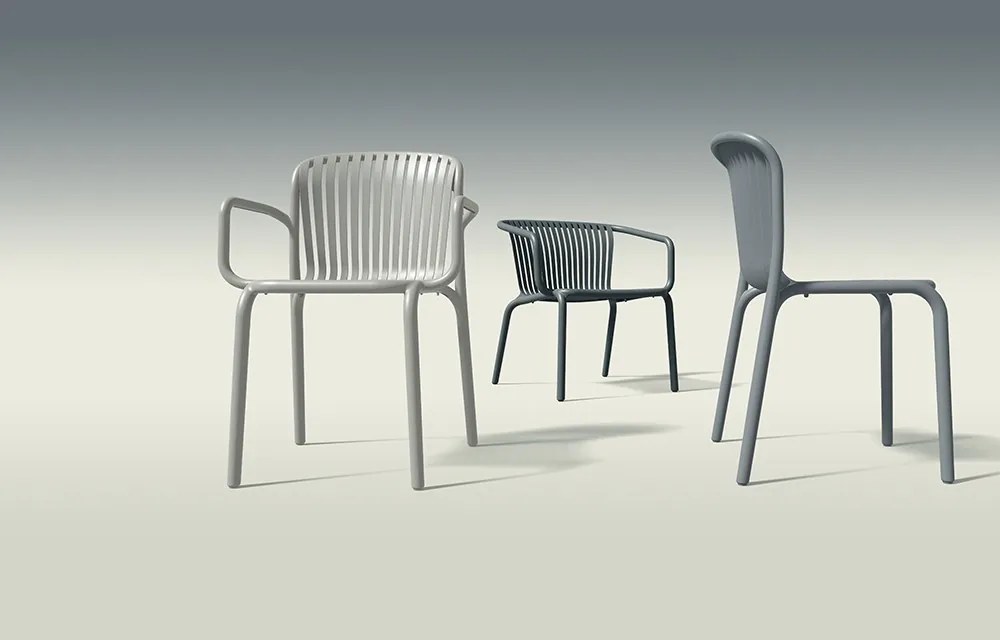 Zahradní židle s područkami BRENES 57,5x53x82,5 cm - výběr z 6 provedení