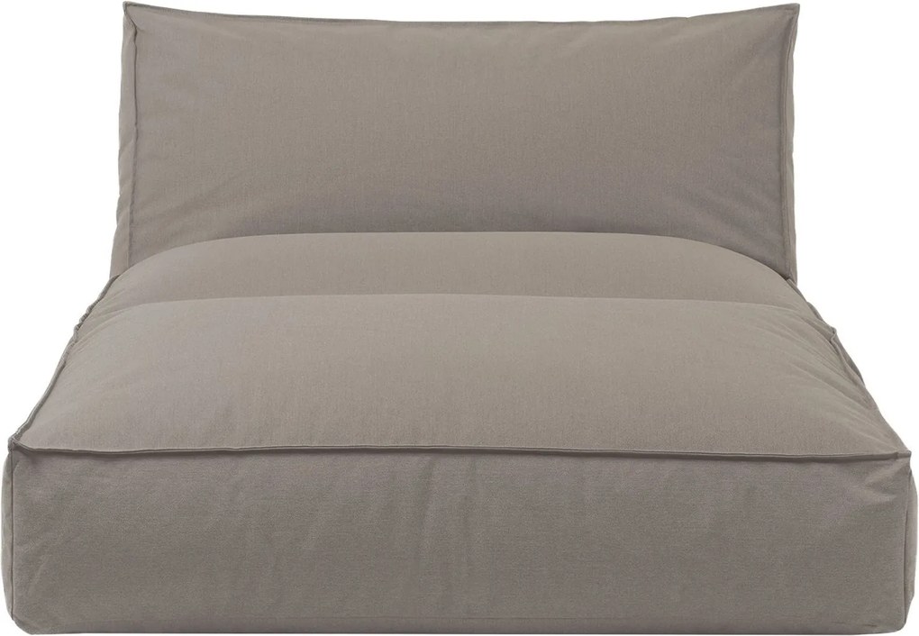 Venkovní polohovací lehátko Blomus STAY 120cm hnědošedé