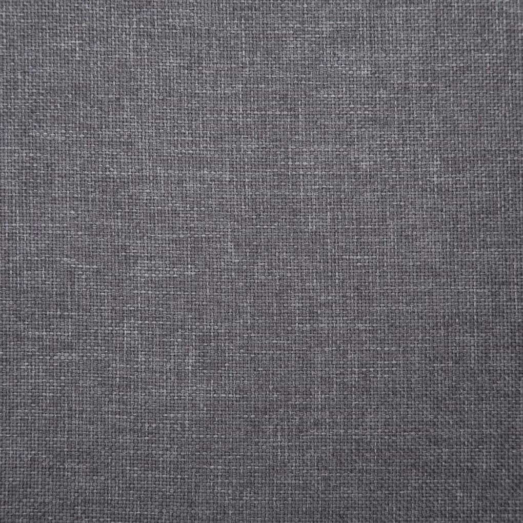 vidaXL 3místná pohovka s poduškami bílá umělá kůže [282285] Barva: Černá a šedá