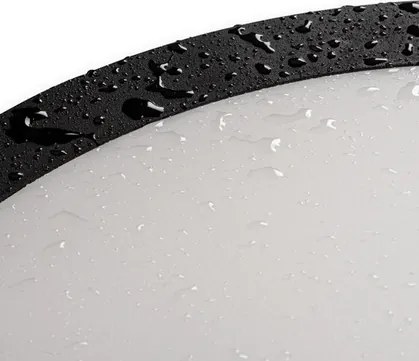LED svítidlo Kanlux BENO ECO 12W CCT O B černé 12W 3000K/4000K/6500K IP65 38381