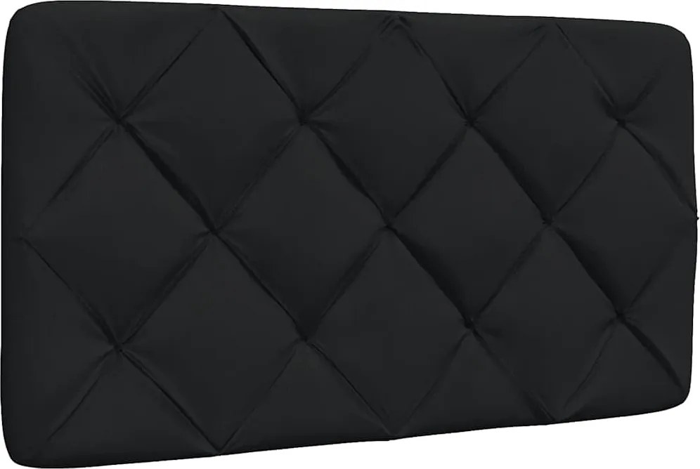 Rám postele bez matrací černá 90x200 cm textil 3310575