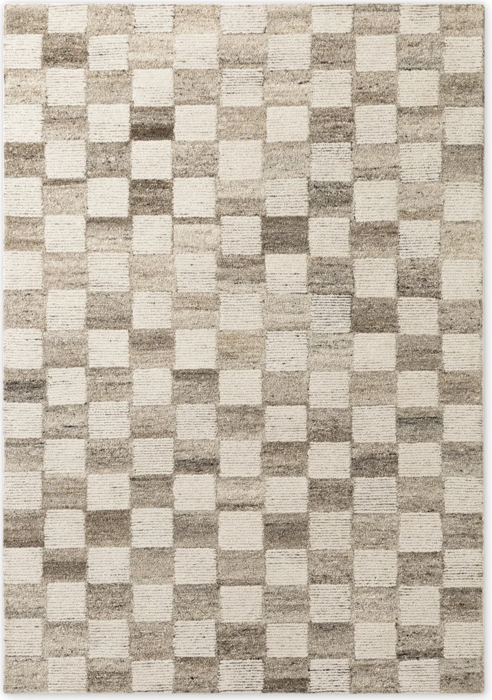 Vikosa, Kusový koberec Vikosa Boho 106279 Natural Cream Brown, 160x230, hnědá, ložnice