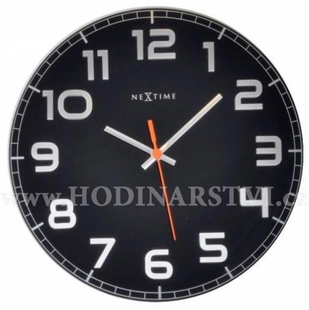 Hodiny NEXTIME 8817zw Classy round 30cm