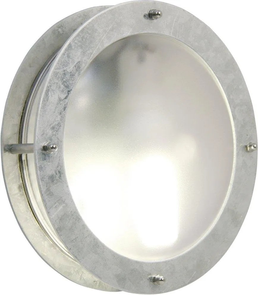 NOR 21861031 Venkovní nástěnné svítidlo Malte 1x60W E27 galvanizovaná Satinated - NORDLUX