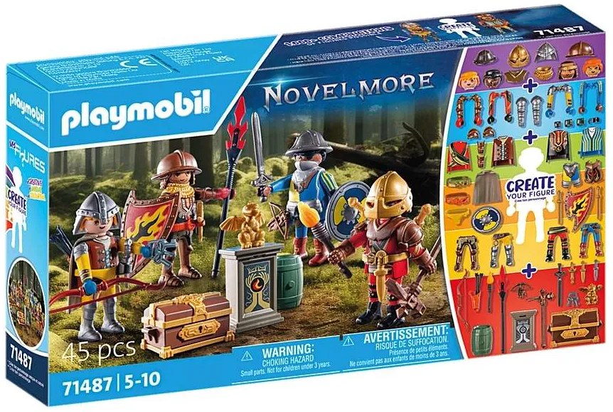 Figurky playmobil 71487 my figures: rytíři z novelmore