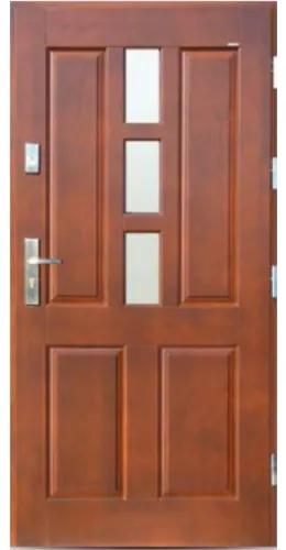 Archo - Venkovní vchodové dřevěné dveře Masivní D-55 105058