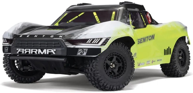 Arrma senton 223s blx 4wd 1:10 rtr dsc žluté