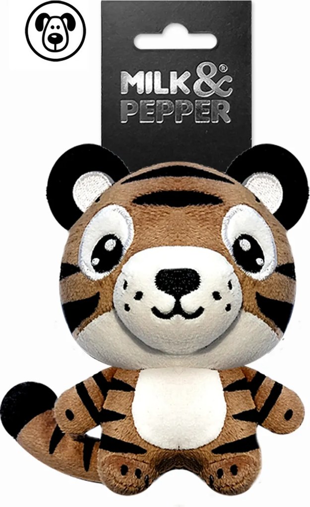 MILK&PEPPER Plyšová hračka pro psy tygr Rafi