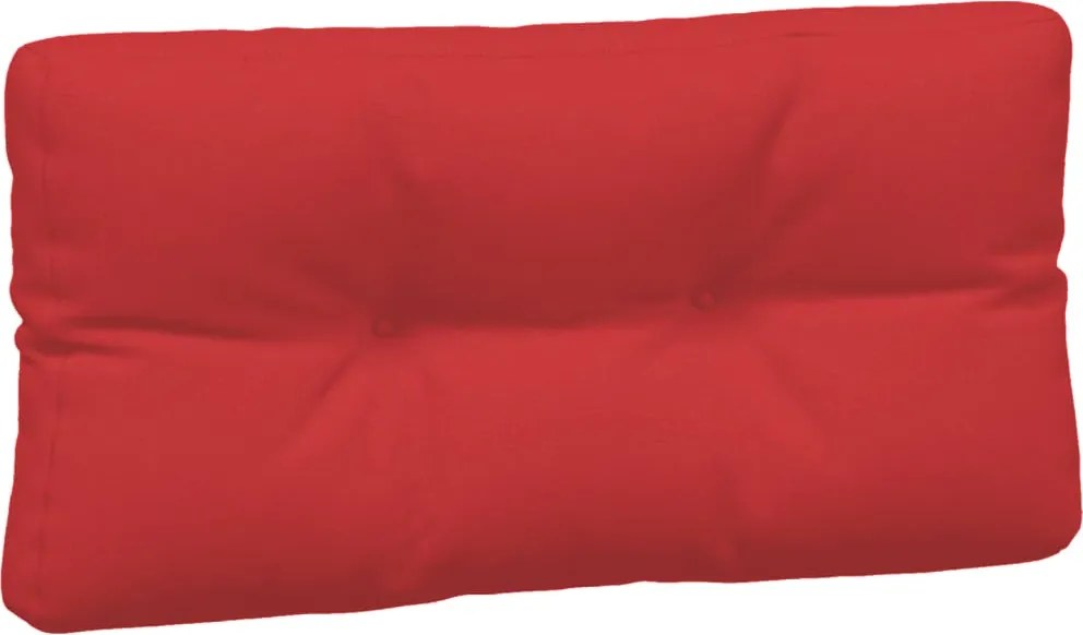 Podušky na palety 3 ks červené textil 3217126