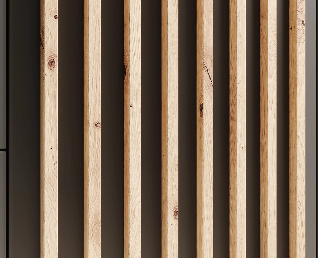 ADRK Furniture Skříň Neri 100 se zrcadly W-NER-100-B