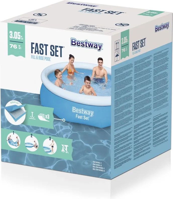 Bestway 57266 Fast Set Bazén 305 x 76 cm