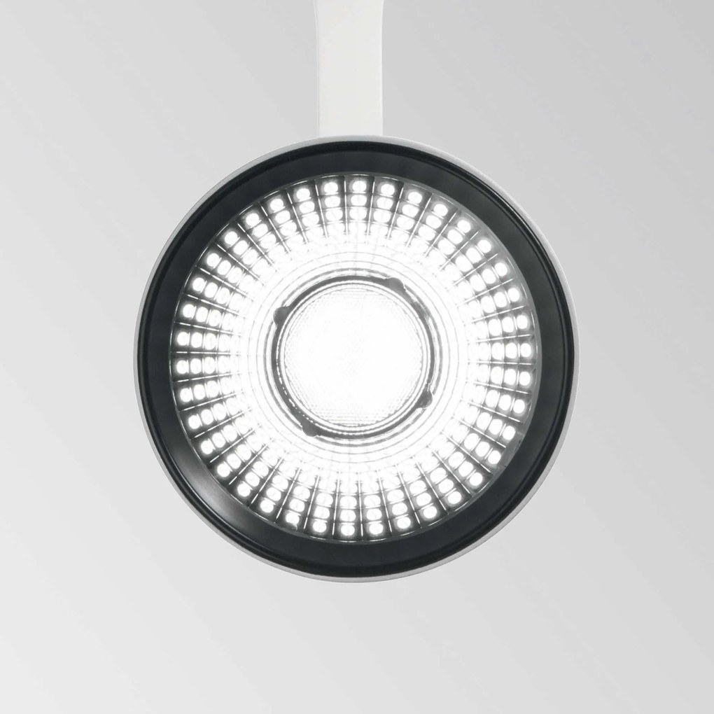 Ideal Lux Nastavitelný kompaktní LED reflektor FOX 25W, CRi 80 Teplota světla: 4000 K, Barva materiálu: černá