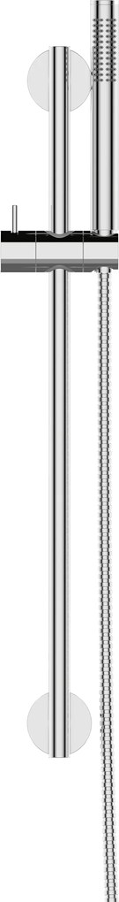 Invena Alonia, sprchový sloup s ruční sprchovou soupravou, 1-funkce, chromová, INV-AU-70-Z01-V