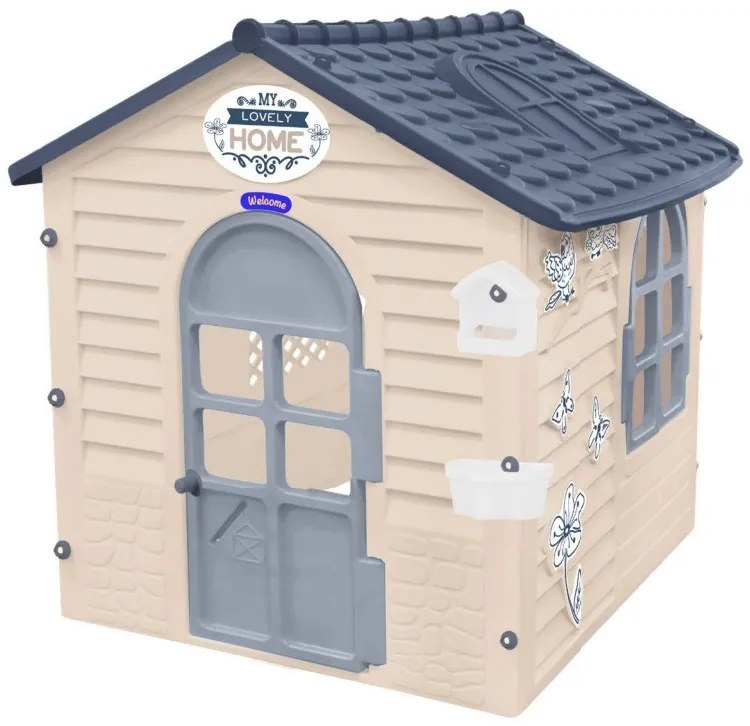Mochtoys zahradní domeček béžový 13009