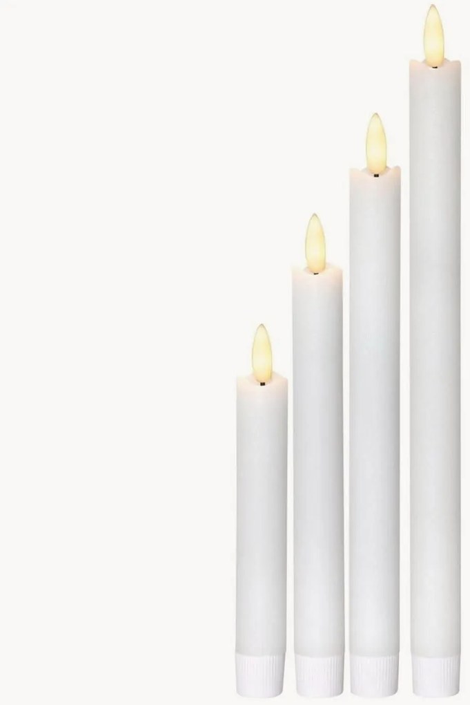 Sada LED svíček Flame, 4 díly