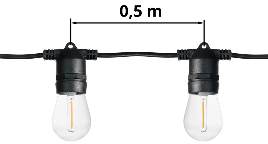 T-LED LED světelný řetěz STL5M 5m LED světelný řetěz STL5M 5m
