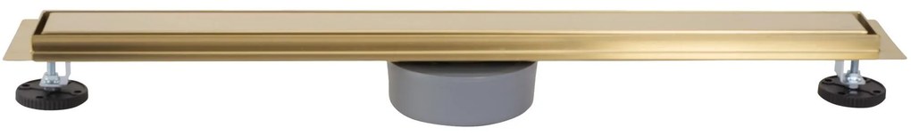 Rea Neox Pro, odtokový sprchový žlab 70cm, zlatá matná, REA-G2702
