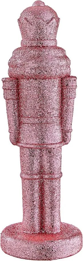 X-MAS Louskáček 32 cm - růžová