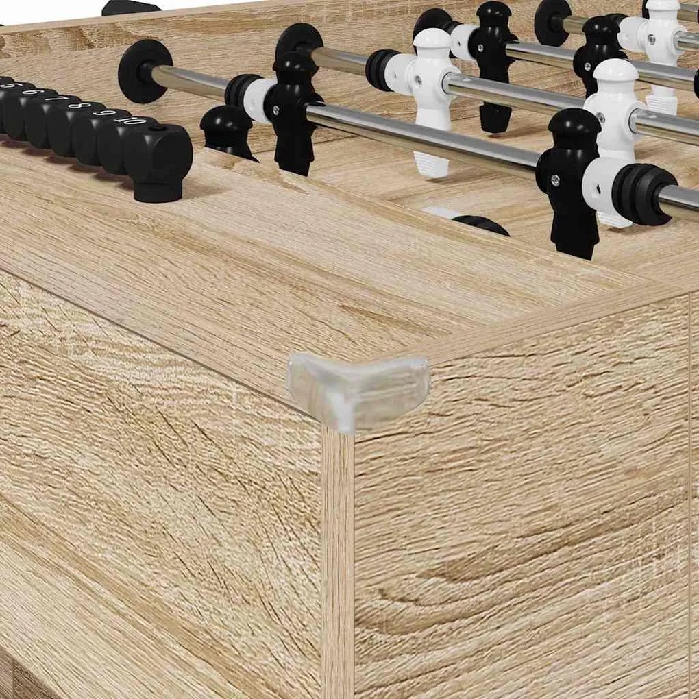 Stolní fotbálek Sonoma dub 146,5 x 74 x 85 cm Kompozitní dřevo 3378201