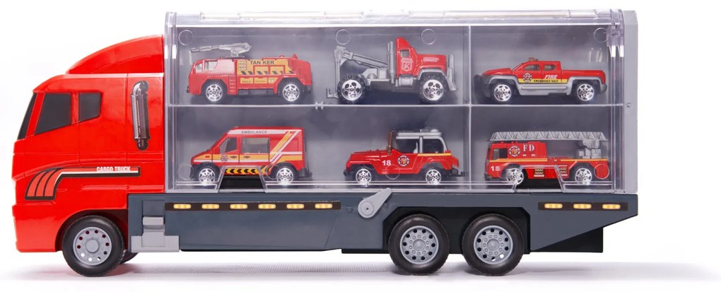 Aga4Kids Kamion s autíčky hasičů