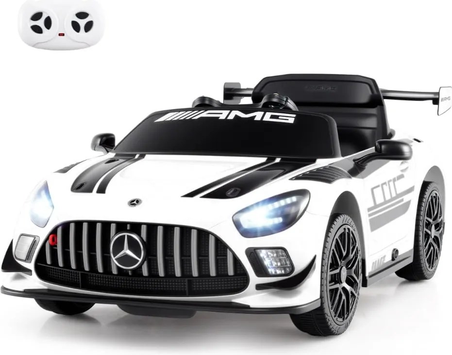 Costway Licencovaný osobní automobil Mercedes-AMG GT3Dětské autíčko na dálkové