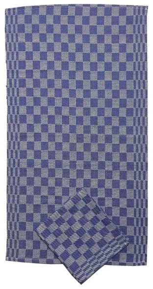 DADKA Keprový ručník modrý pracovní 50x90 cm