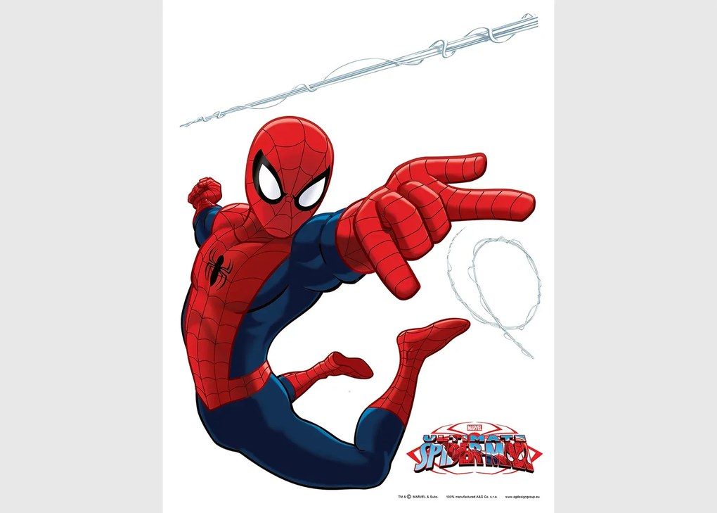 Dětská samolepka na zeď Marvel Spider-Man, Disney | 65 x 85 cm | DDK1710