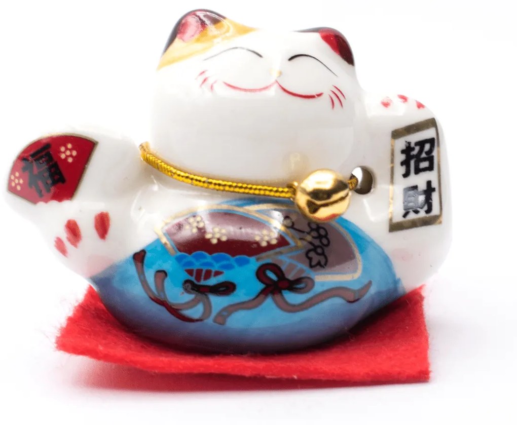 Milujeme Kameny Maneki neko - mávající kočička - Tamotsu - feng shui