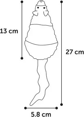 Flamingo Griso Hračka pro kočky Myška 27cm