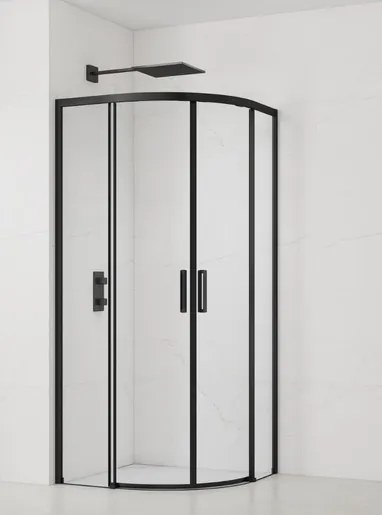 Sprchový kout čtvrtkruh 80x80 cm SAT TEX BB SATTEXSBB80CT