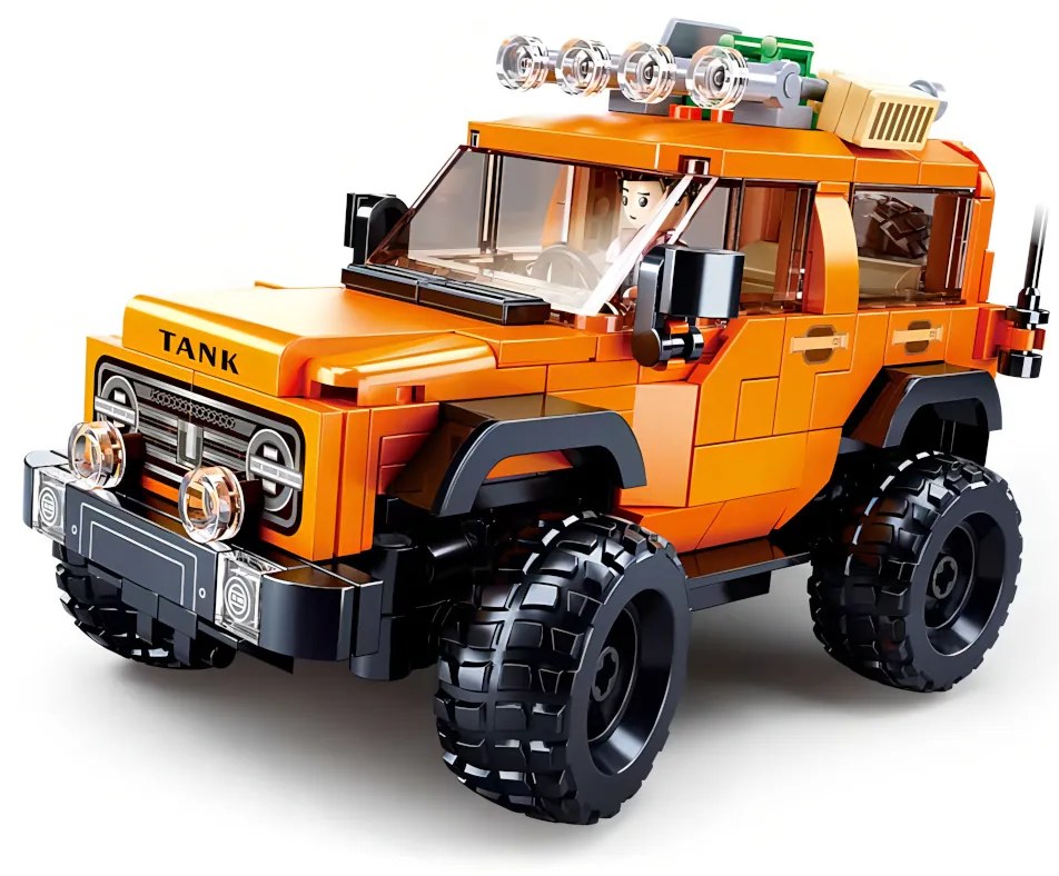 Sluban Model Bricks M38-B1013 Americké SUV Bronx