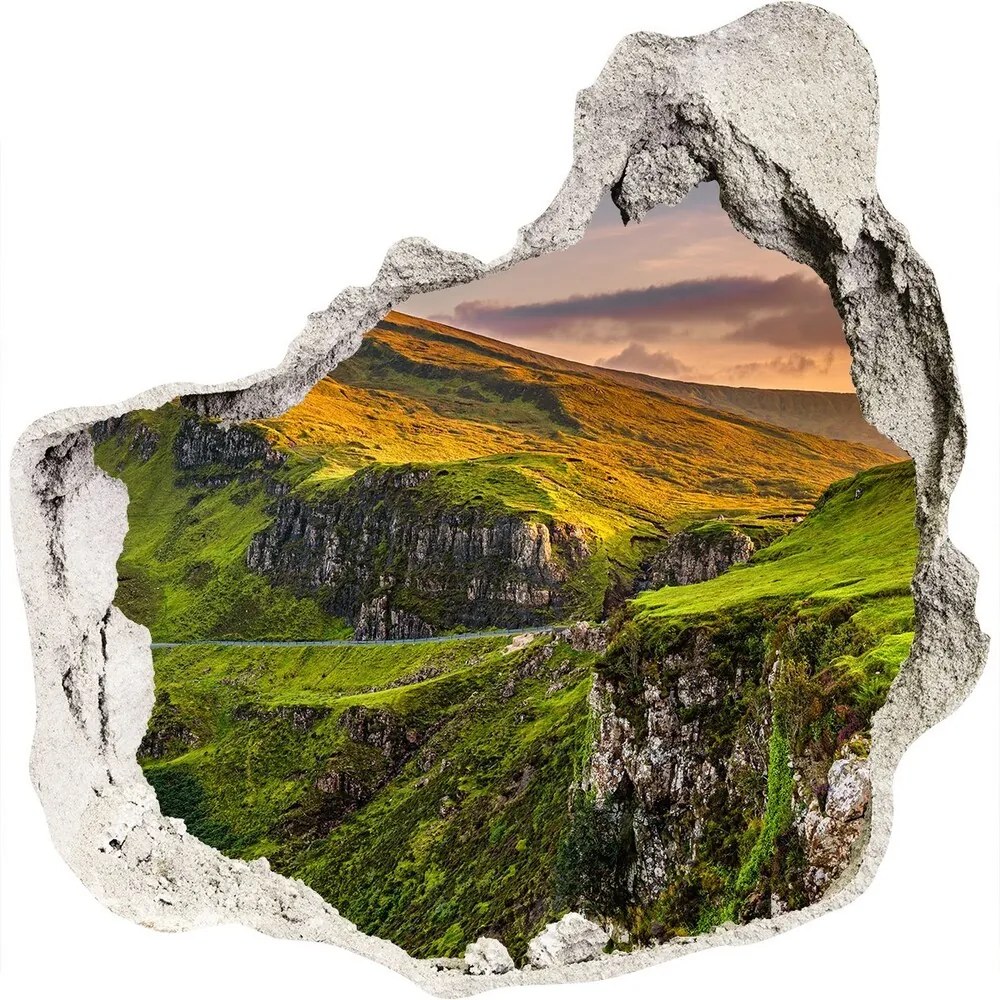 Wallmuralia Samolepící nálepka Skotsko 75x75 cm