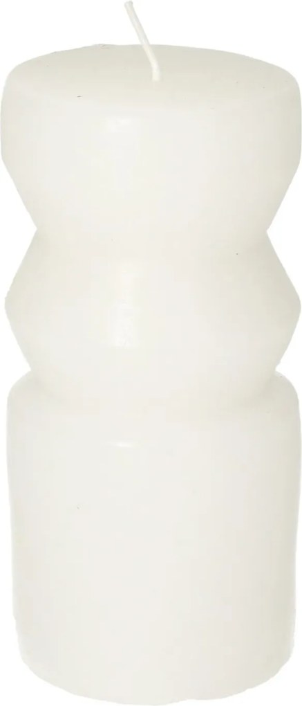 Svíčka Cornelia 14cm white